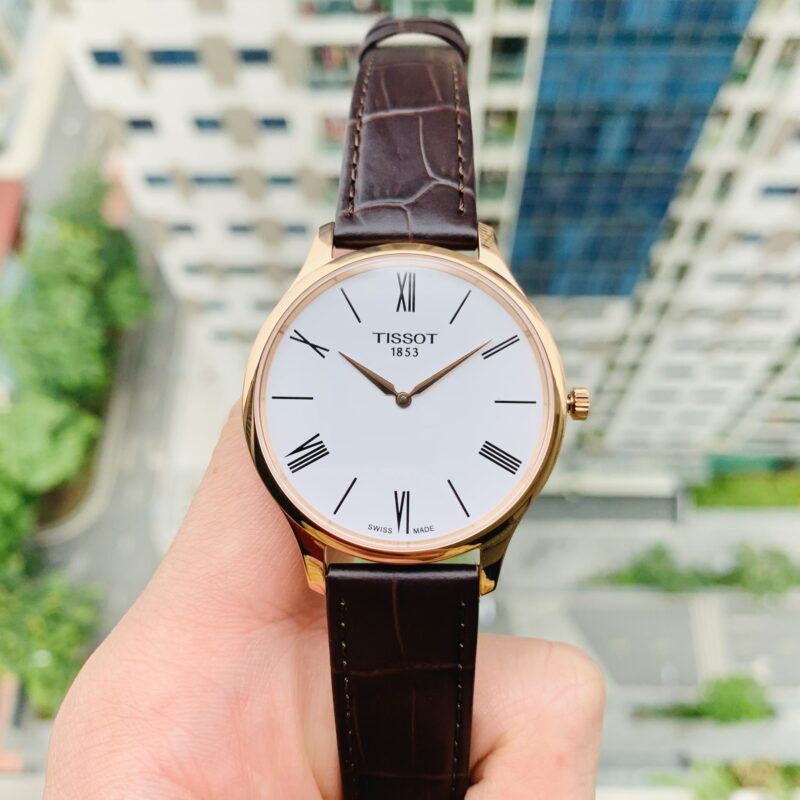Đồng Hồ Nam Tissot Tradition 5.5 'Brown' – LUXITY