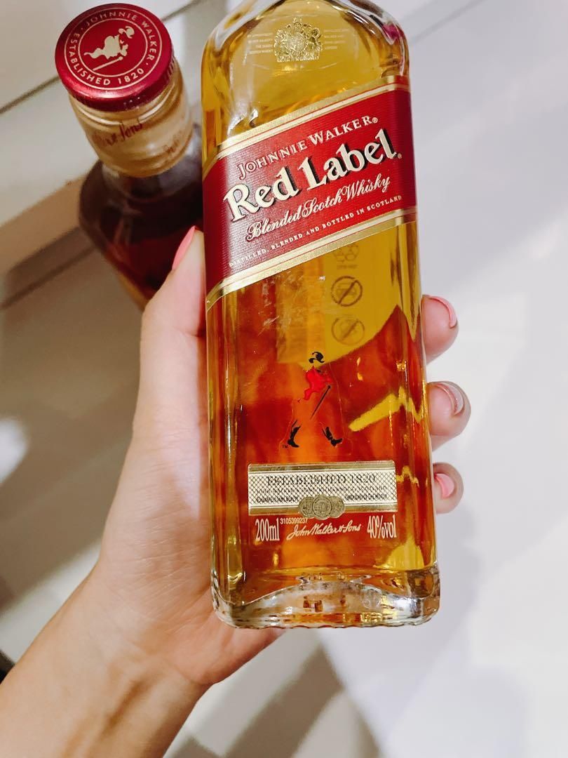 RƯỢU JOHNNIE WALKER RED LABEL 375 ML – Win Alliance