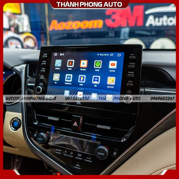 Android Box SAFEVIEW cho Toyota Camry 2.5Q 2022 – Thành Phong Auto