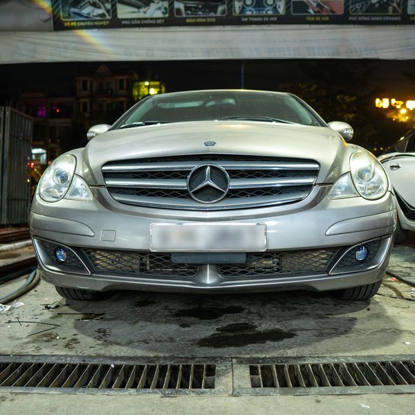 Độ đèn sương mù A9Pro cho Mercedes R350 | Bi gầm A9PRo Trợ pha Laser ...