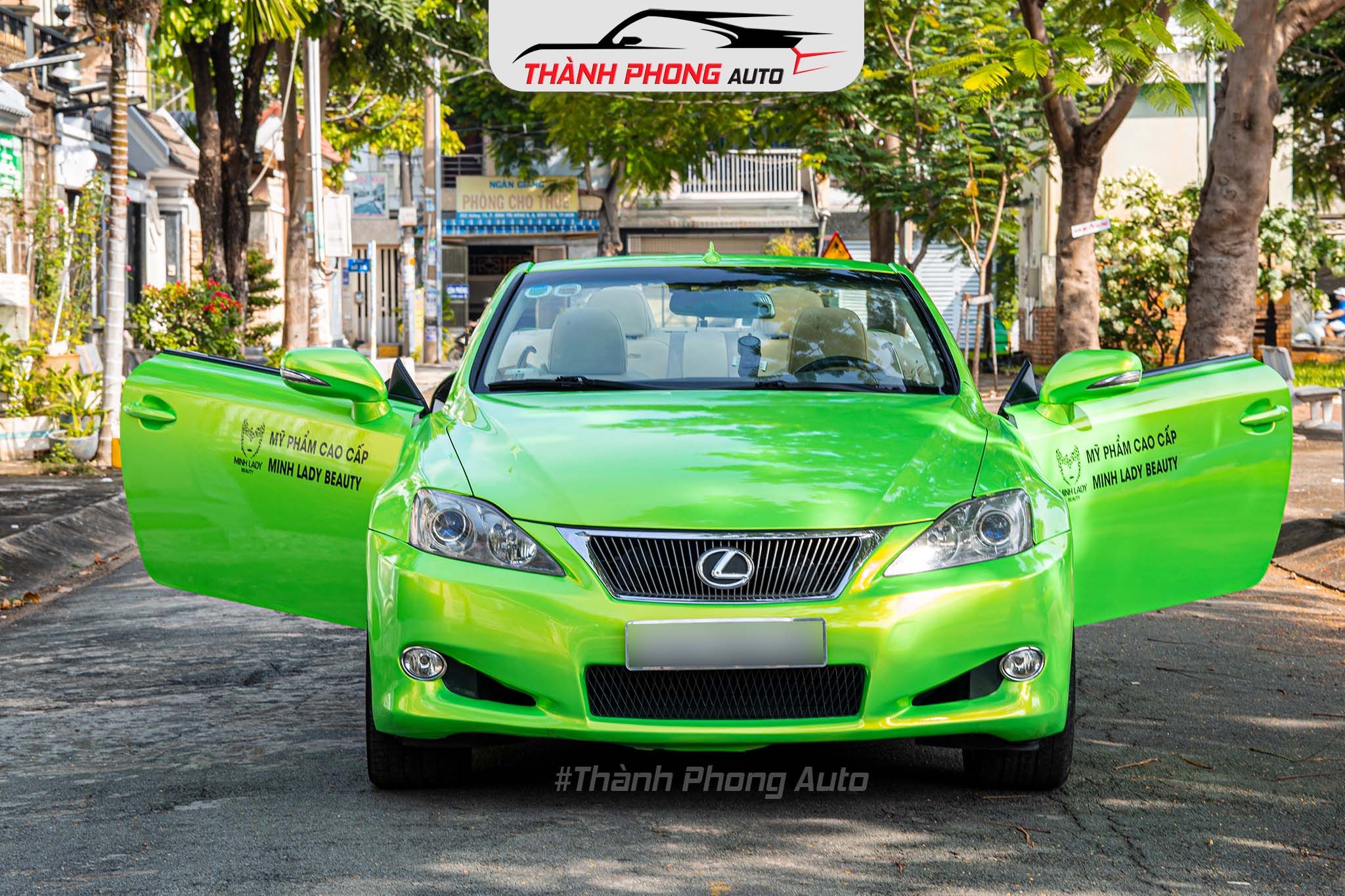 Dán decal đổi màu cho Lexus IS tại Tp Hồ Chí Minh – Thành Phong Auto