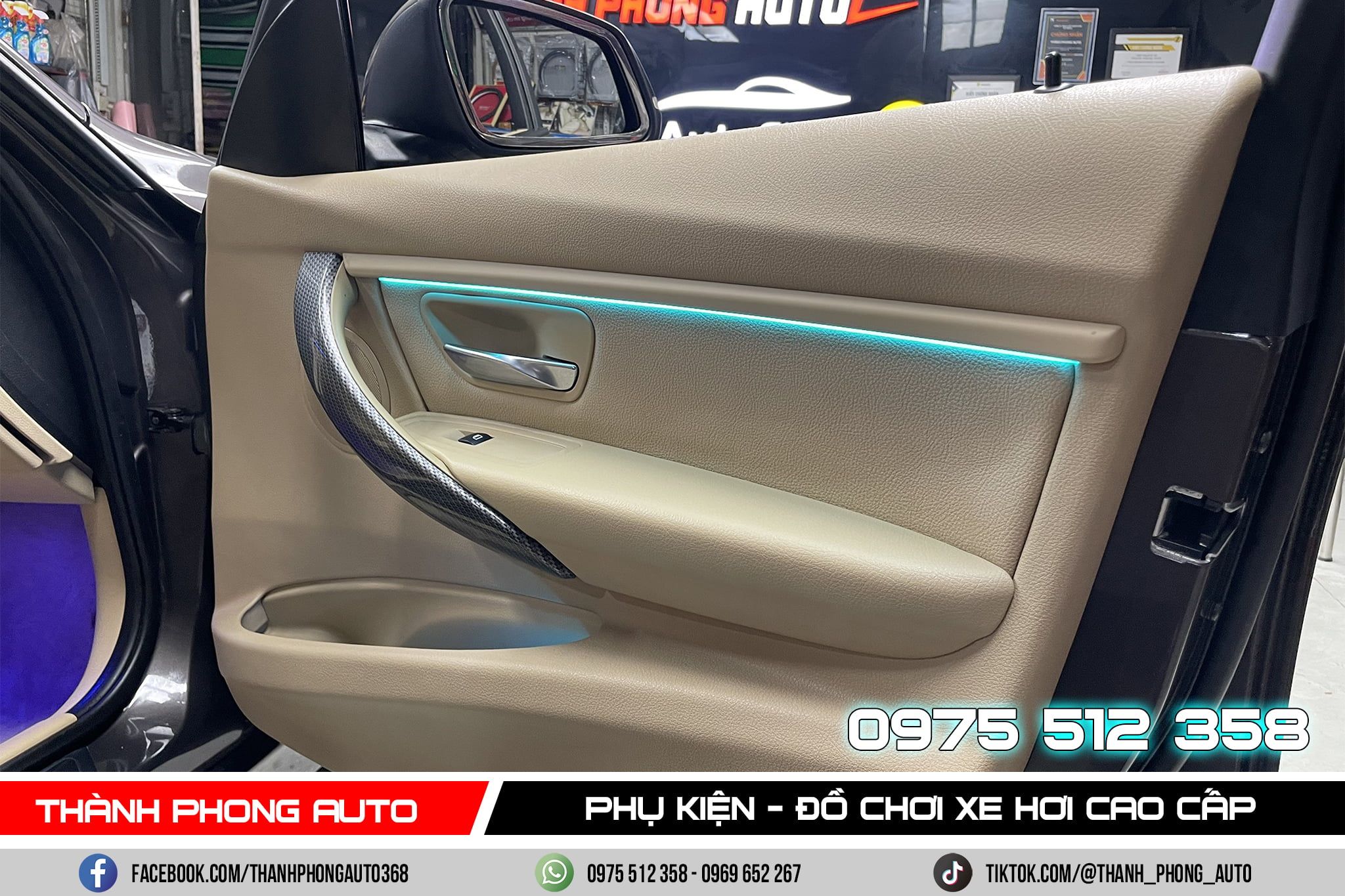 Led nội thất BMW 328I | Có nên lắp led nội thất ô tô ??? – Thành Phong Auto