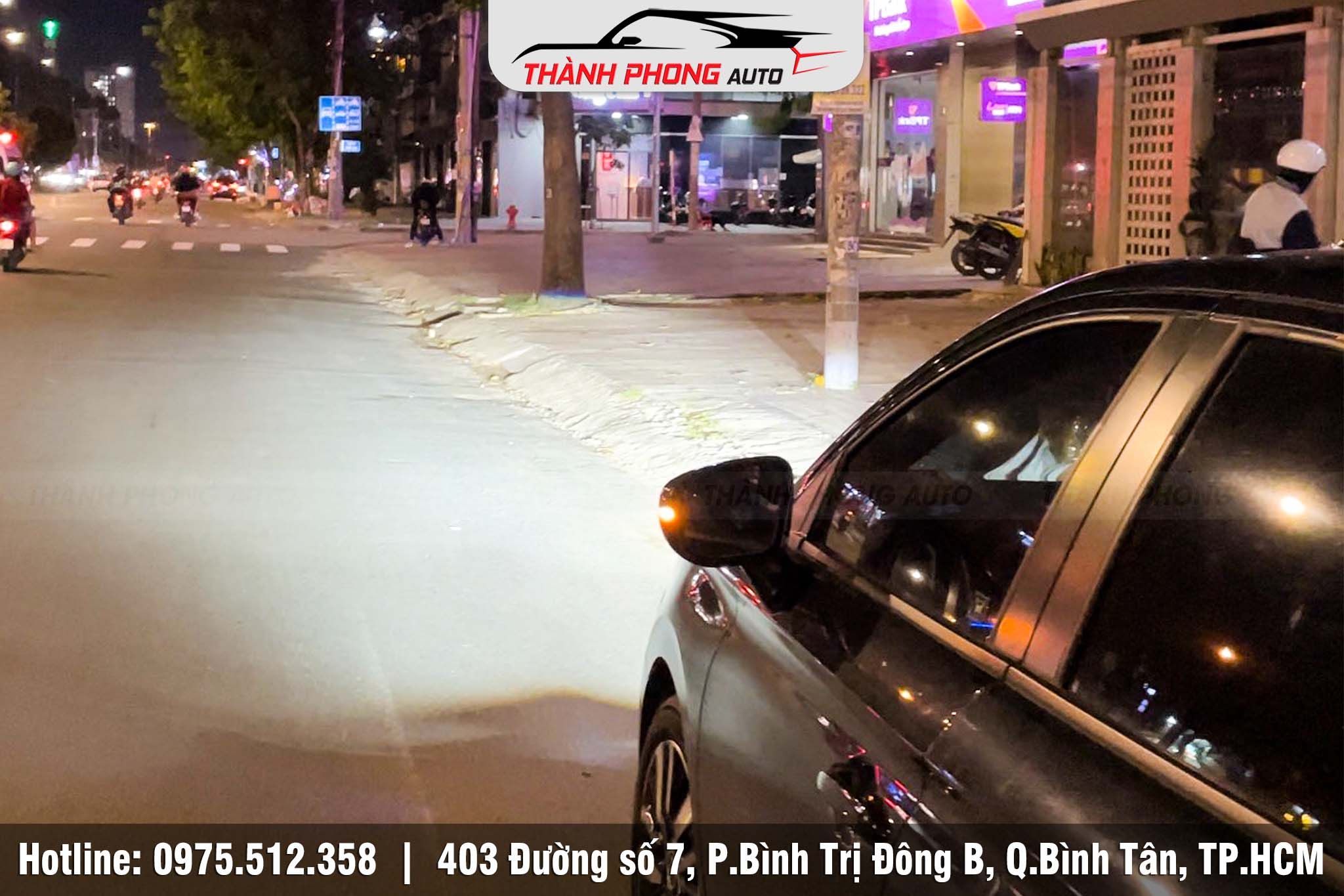 Độ đèn bi led sương mù cho Honda City 2022 – Thành Phong Auto
