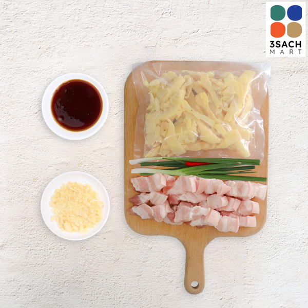 [RTC] Ba Rọi Kho Măng (Khay 450G) – 3Sach Mart