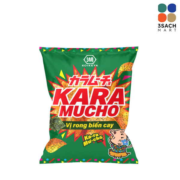 Snack Karamucho Rong Biển Cay (Gói 80g) – 3Sach Mart