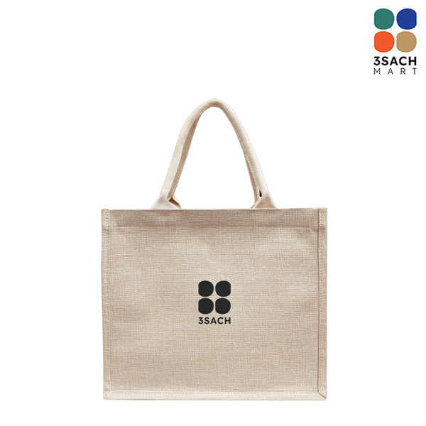 Túi Cói Vintage 3S 36x30x12cm (Cái) – 3Sach Mart