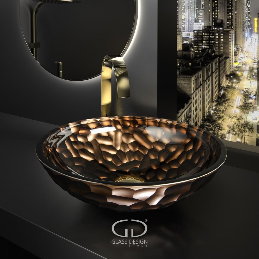 Chậu Lavabo Orma Mat Bronze – NKX