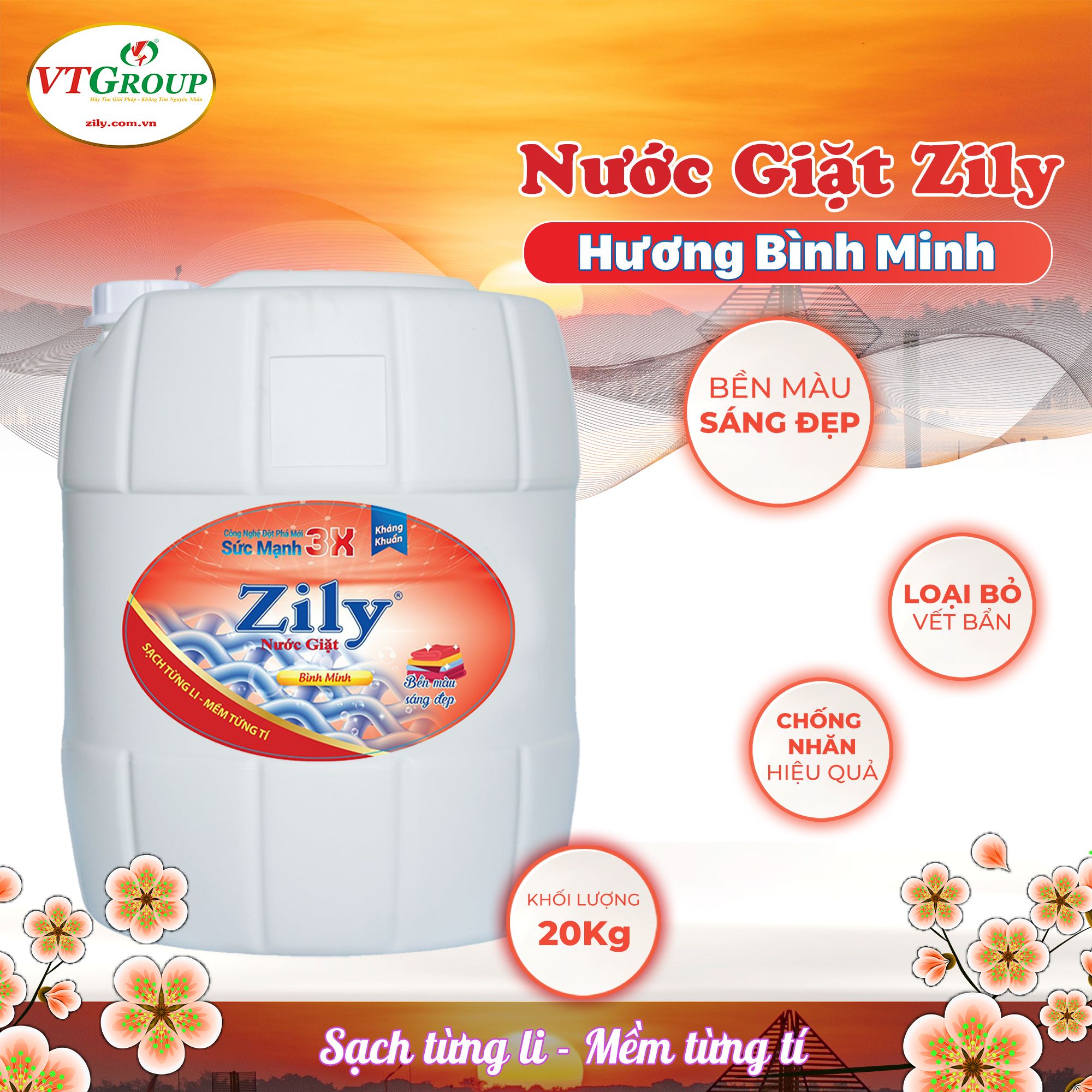 Nước giặt Zily - 20 Kg – NƯỚC GIẶT ZILY