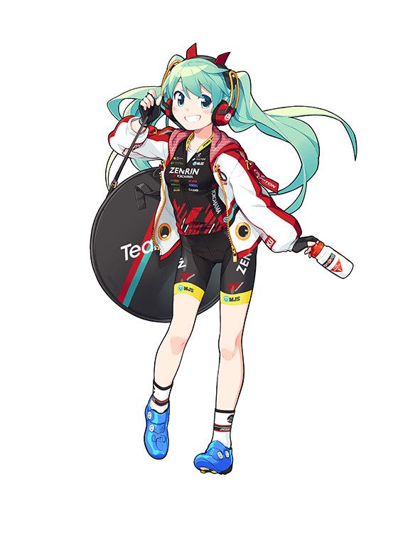Hatsune Miku Prints & Texture, Racing Miku 2020 Team UKYO - Good Smile ...