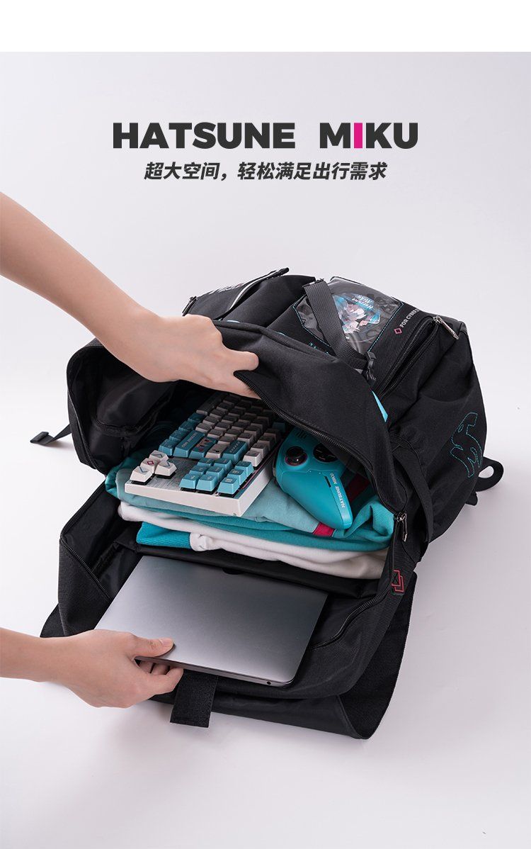 Balo Hatsune Miku / Hatsune Miku Cyber Style Backpack thời trang học s ...