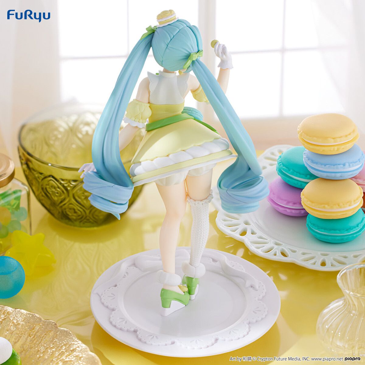 Hatsune Miku Citron Macaron ver. - Exceed Creative Sweet Sweets - Piap ...