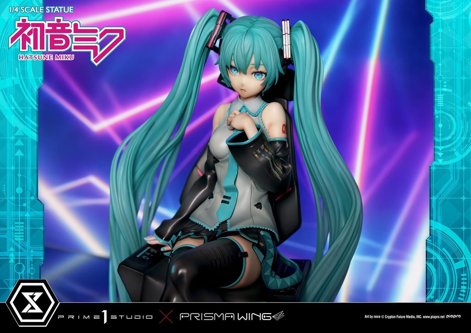 Hatsune Miku - Prisma Wing PWPCL-07DX - 1/4 - DX Version | Prime 1 Stu ...