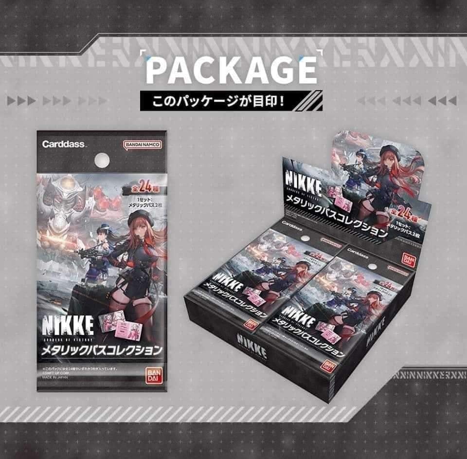 Goddess of Victory: Nikke Metallic Pass Collection: 1Box (20pcs) Pack - JH Figure