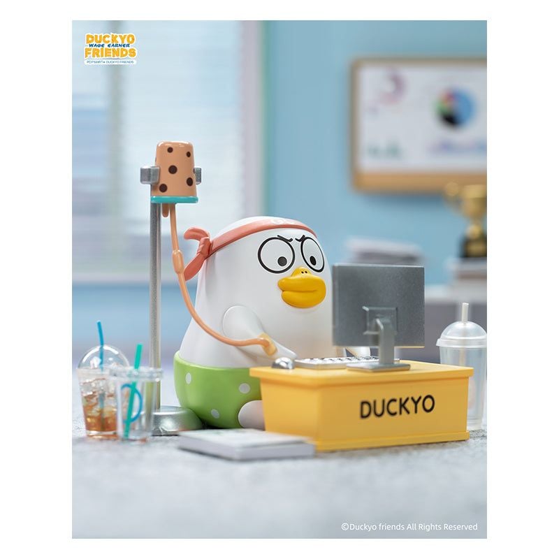 Mô Hình Đồ Chơi POP MART Duckyo Cosplay Nhân Viên Blind box Artoy - JH ...