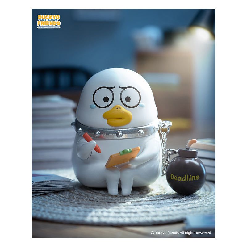 Mô Hình Đồ Chơi POP MART Duckyo Cosplay Nhân Viên Blind box Artoy - JH ...