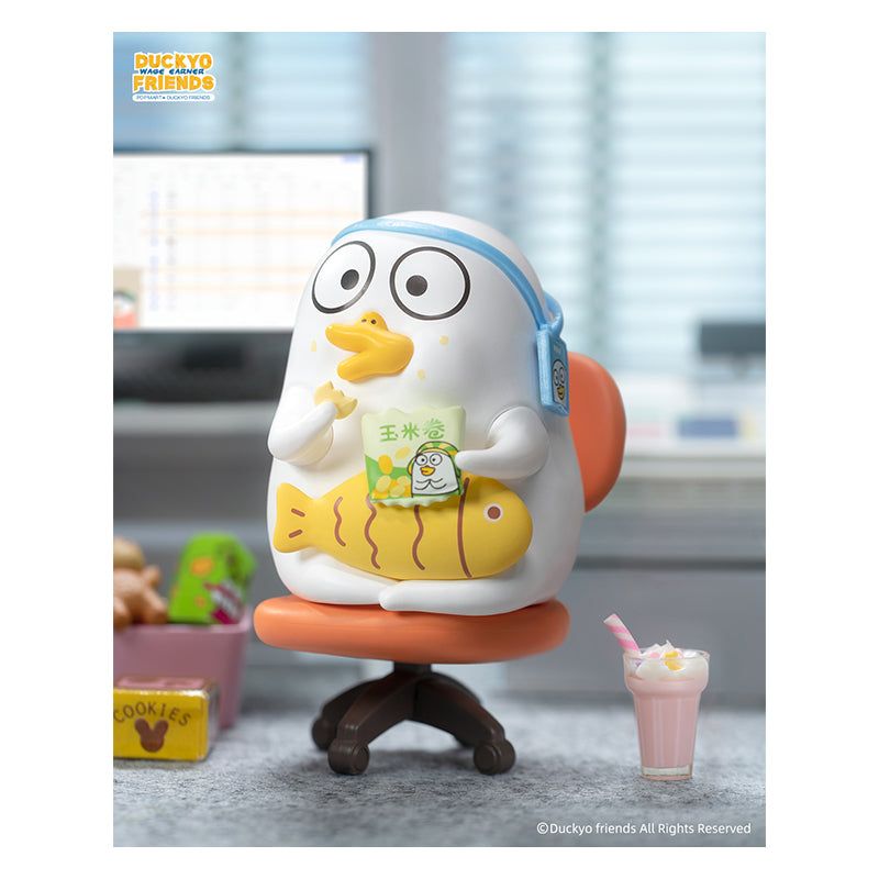 Mô Hình Đồ Chơi POP MART Duckyo Cosplay Nhân Viên Blind box Artoy - JH ...