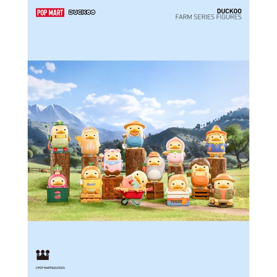 Mô Hình Đồ Chơi POP MART Duckoo Farm Blind box Artoy - JH Figure