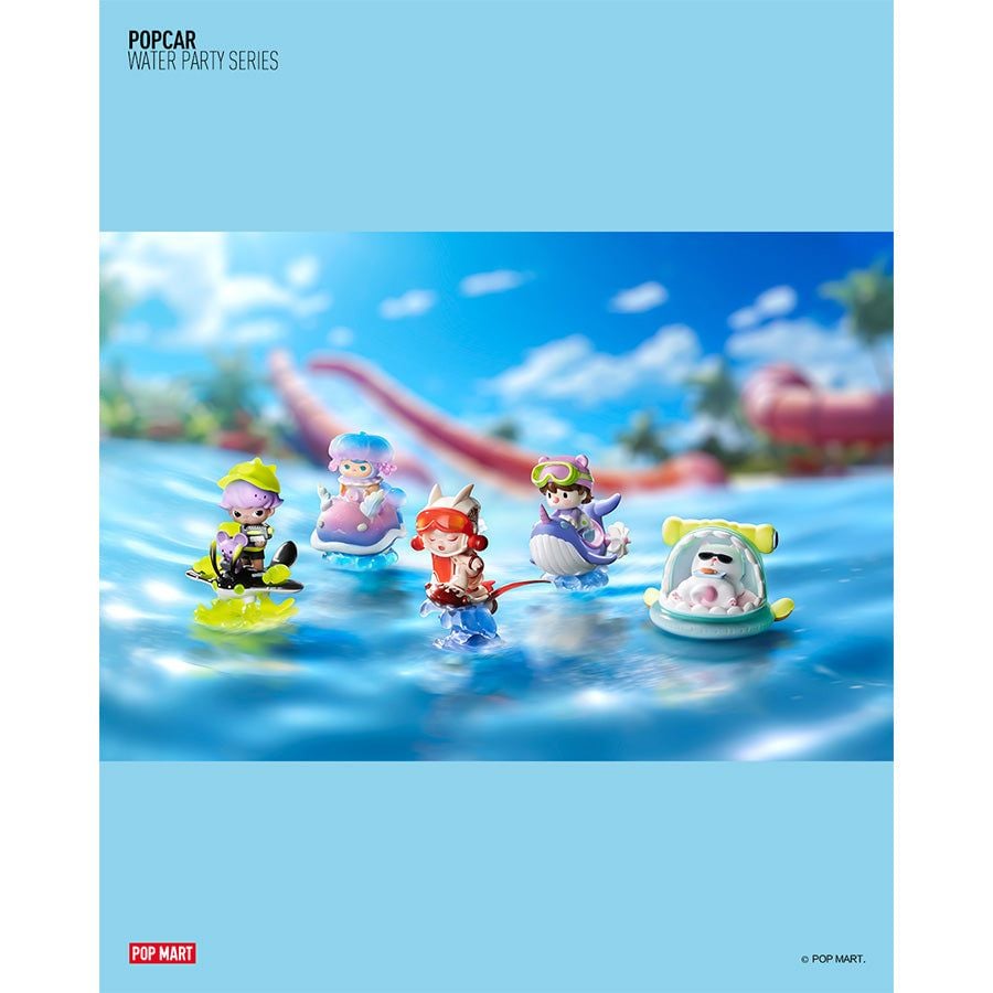 Mô Hình Đồ Chơi POP MART Water Party Blind box Artoy - JH Figure