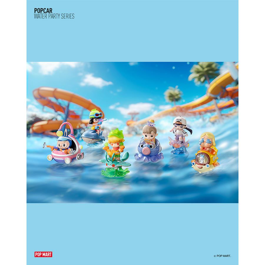 Mô Hình Đồ Chơi POP MART Water Party Blind box Artoy - JH Figure