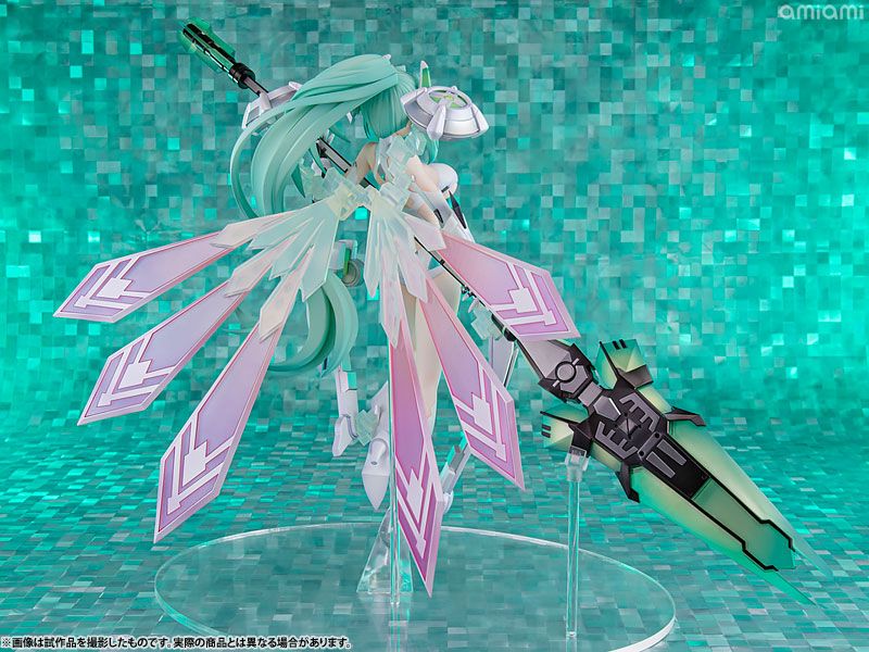 Green Heart 1/7 - Hyperdimension Neptunia | AmiAmi x AMAKUNI Figure ...