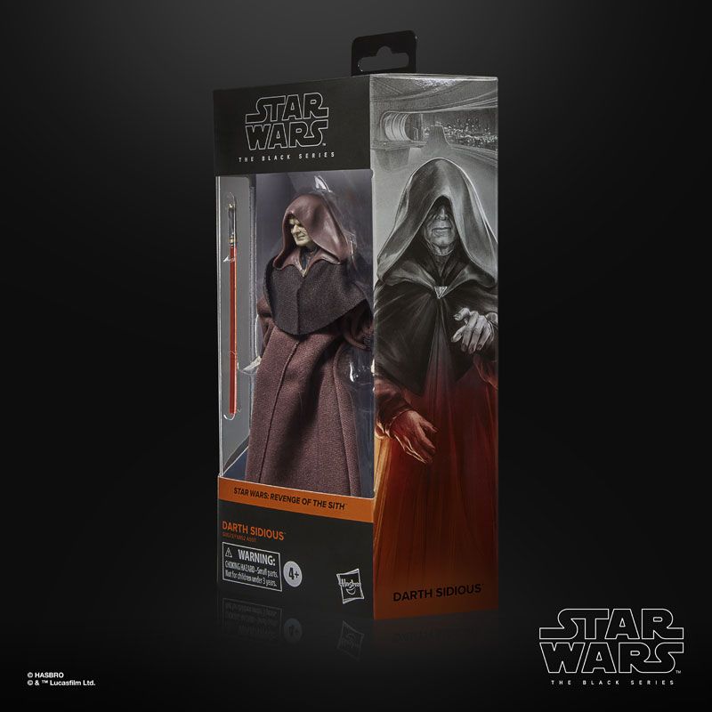 Darth Sidious Black Series Star Wars Episode III Revenge of the Sith ...
