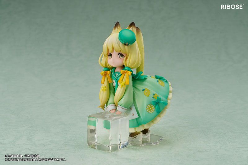 Lemon Cat Original Chibi Figure - Tea Time Cats | Ribose Figure - JH Figure