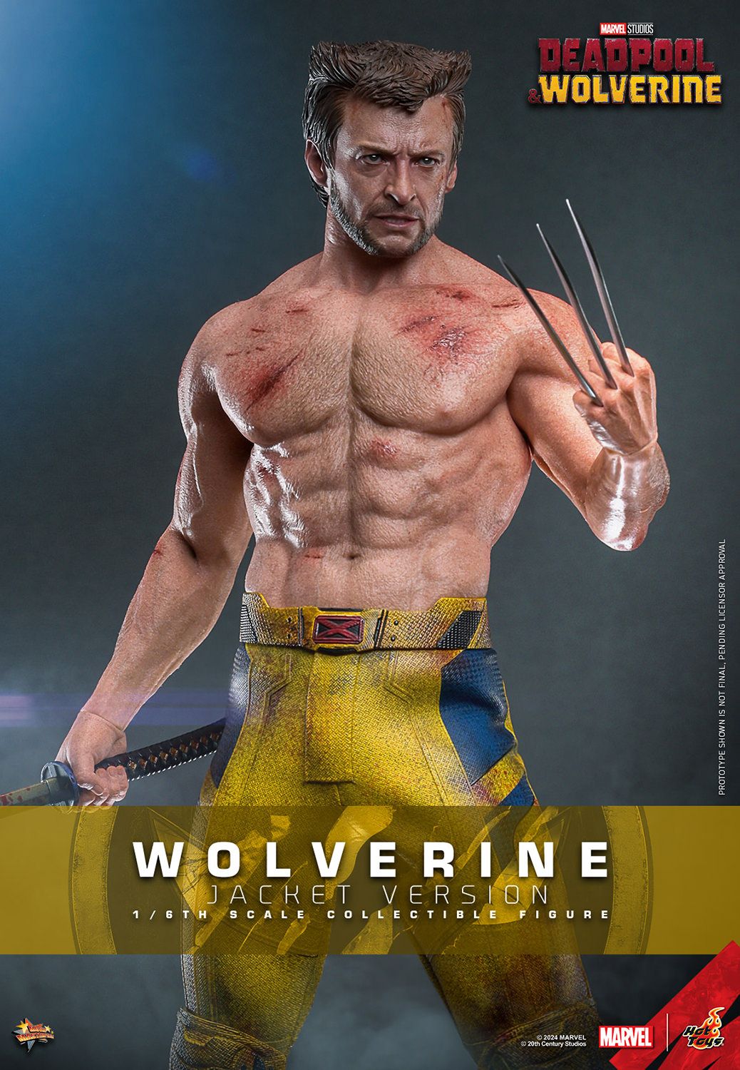 Wolverine TVA Jacket Edition Movie Masterpiece 1/6 - Deadpool & Wolver ...