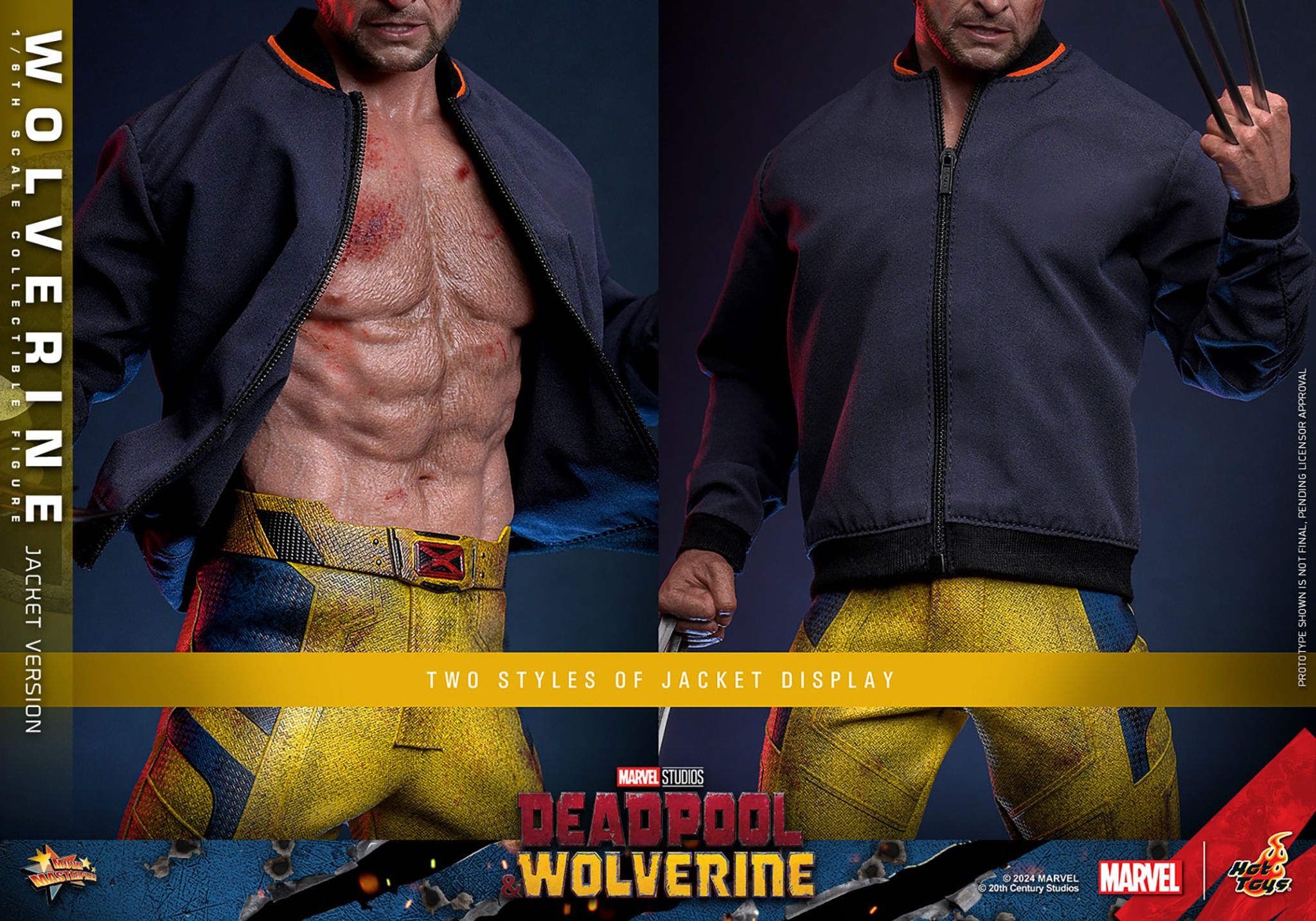 Wolverine TVA Jacket Edition Movie Masterpiece 1/6 - Deadpool & Wolver ...
