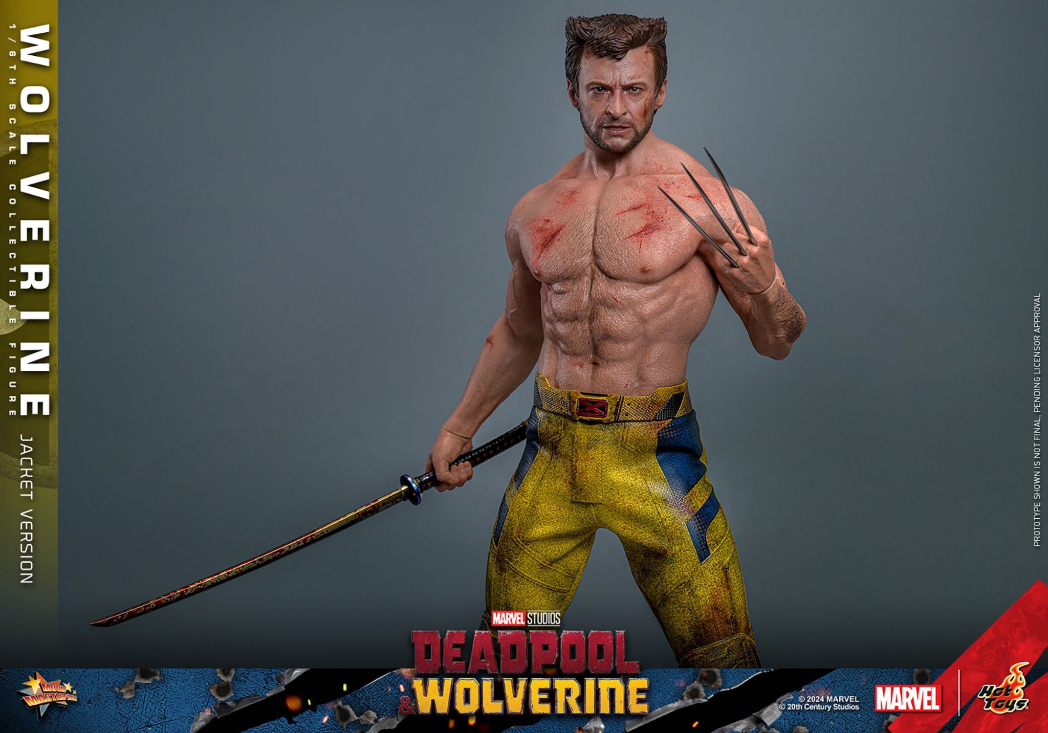 Wolverine TVA Jacket Edition Movie Masterpiece 1/6 - Deadpool & Wolver ...