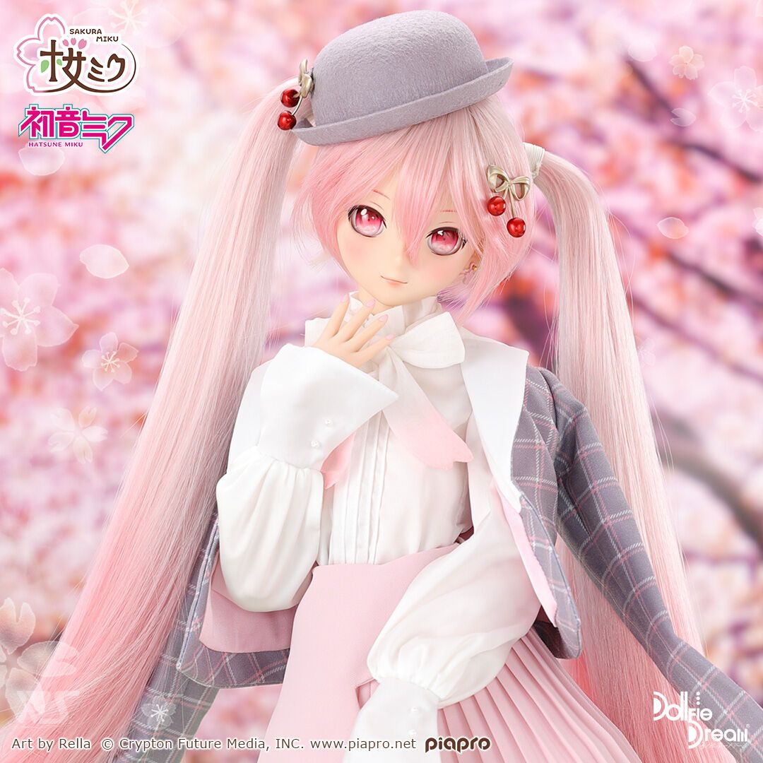 Hatsune Miku Hanami Outfit ver. - Dollfie Dream Character Clothing | V ...