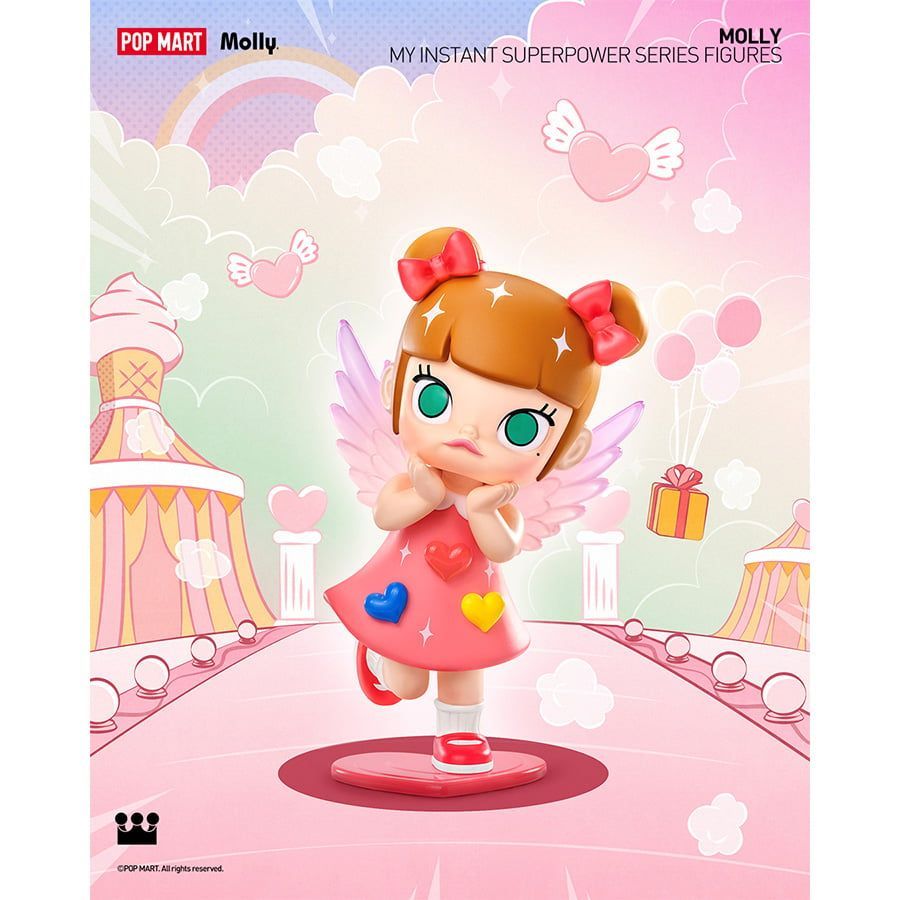 Mô Hình Đồ Chơi POP MART Molly My Instant Superpower Figures Blind box ...