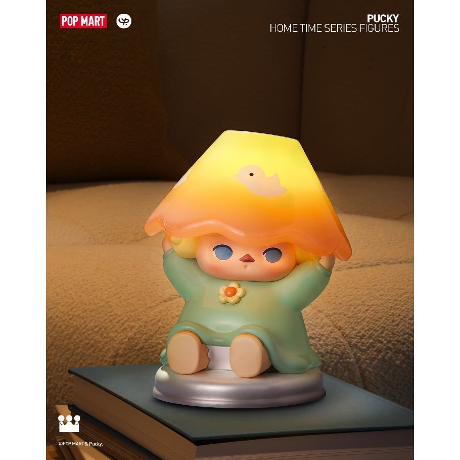 Mô Hình Đồ Chơi POP MART Pucky Home Time Blind box Artoy - JH Figure