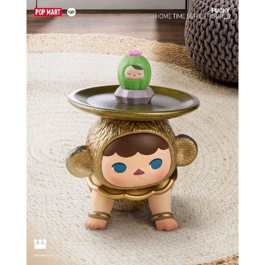 Mô Hình Đồ Chơi POP MART Pucky Home Time Blind box Artoy - JH Figure