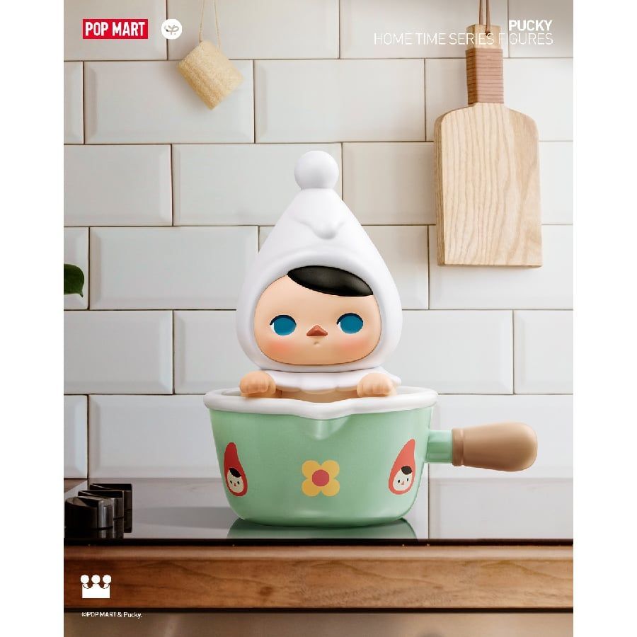 Mô Hình Đồ Chơi POP MART Pucky Home Time Blind box Artoy - JH Figure