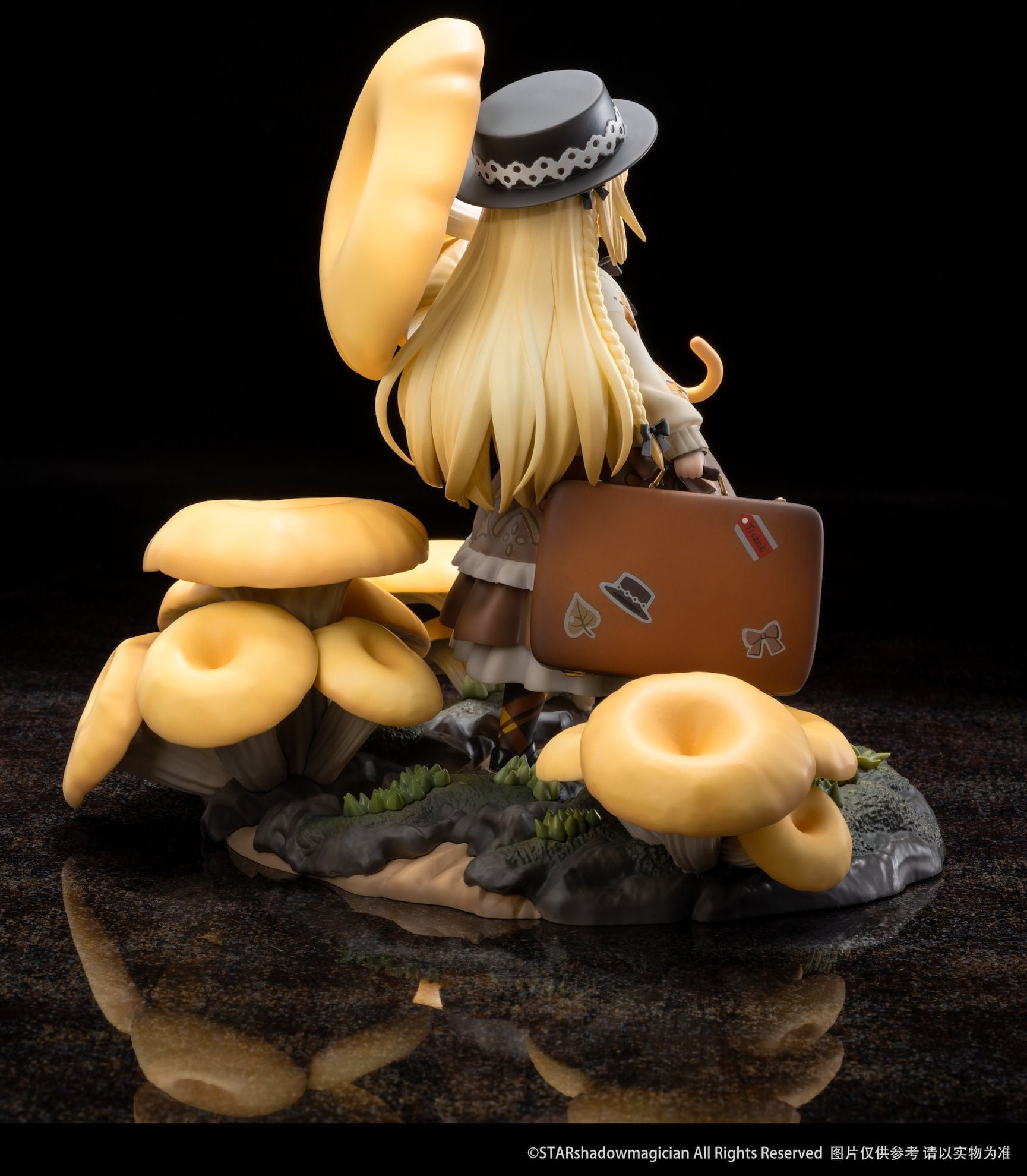 Pleurotus Citrinopileatus 1/1 - Mushroom Girls Series No.3 | Reverse S - JH Figure