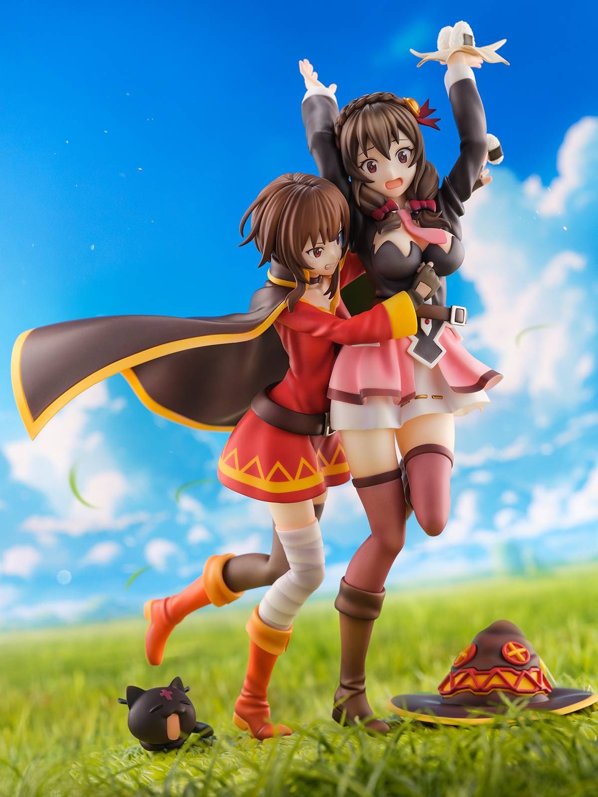 Shibuya Scramble Figure - Chomusuke & Megumin & Yunyun - Futari wa Tom ...