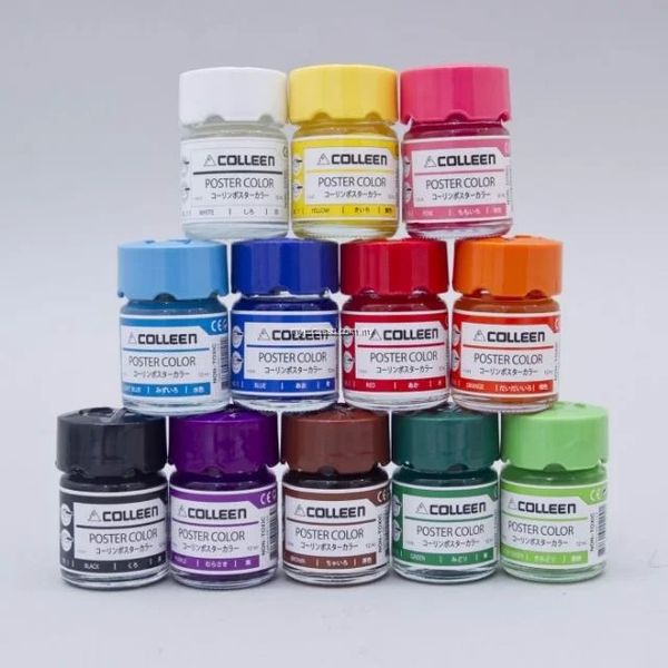 Màu nước Collen Đỏ 30ml Nhà Sách Kinh Tế - Nhasachkinhte.vn