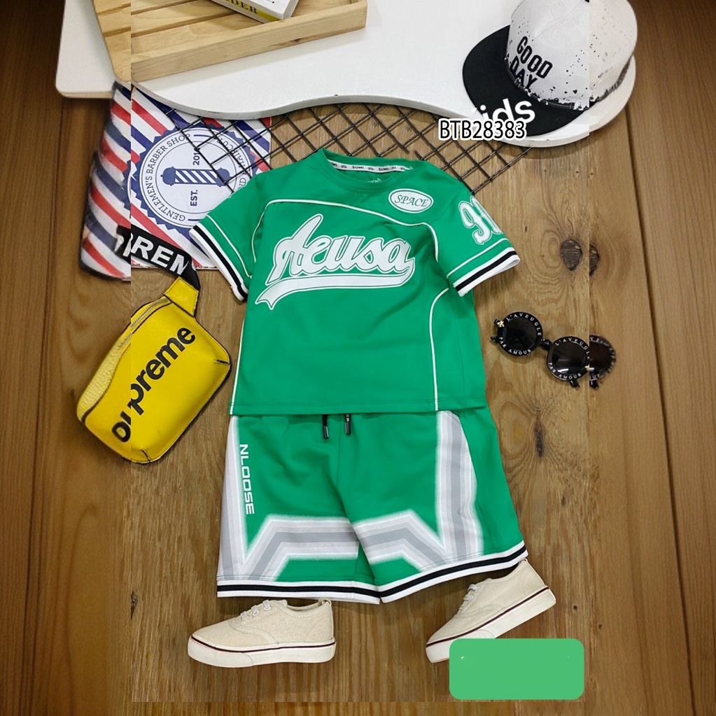 Bộ hiphop thề thao AEUSA dễ thương cho bé trai BTB28382– Bé Xinh Shop