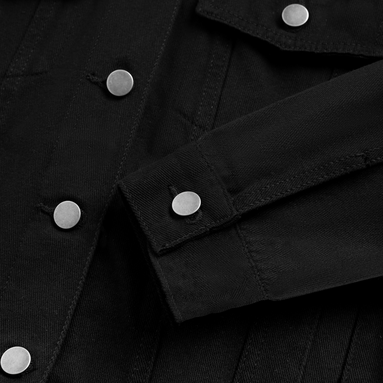 Black - Crop Denim Jacket – NGO