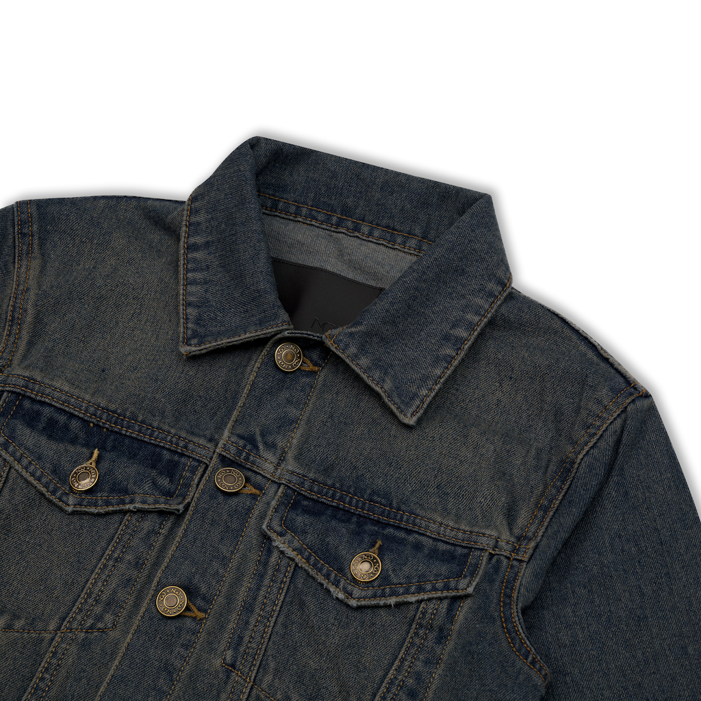 Denim Trucker Jacket | Dark Blue – NGO
