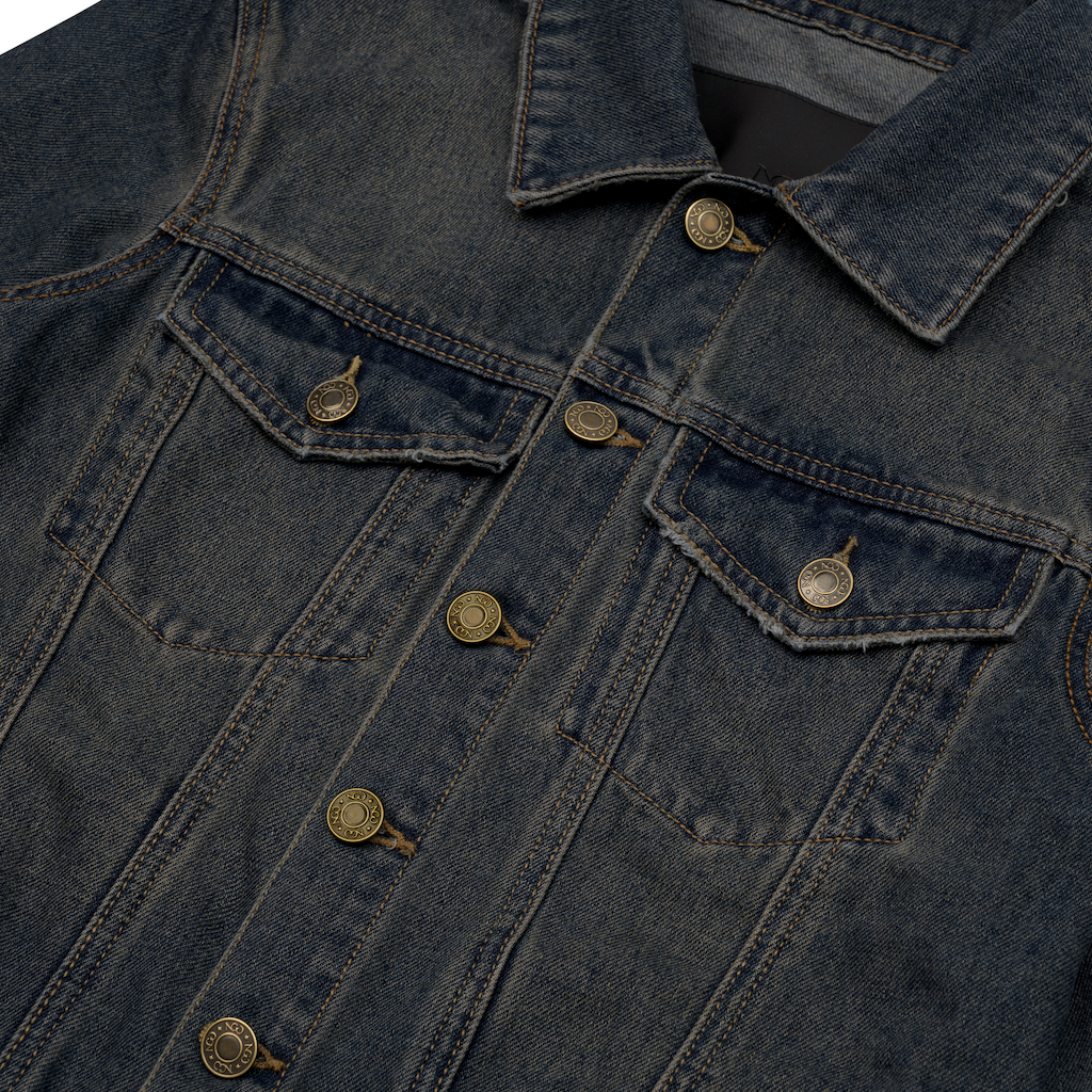 Denim Trucker Jacket | Dark Blue – NGO