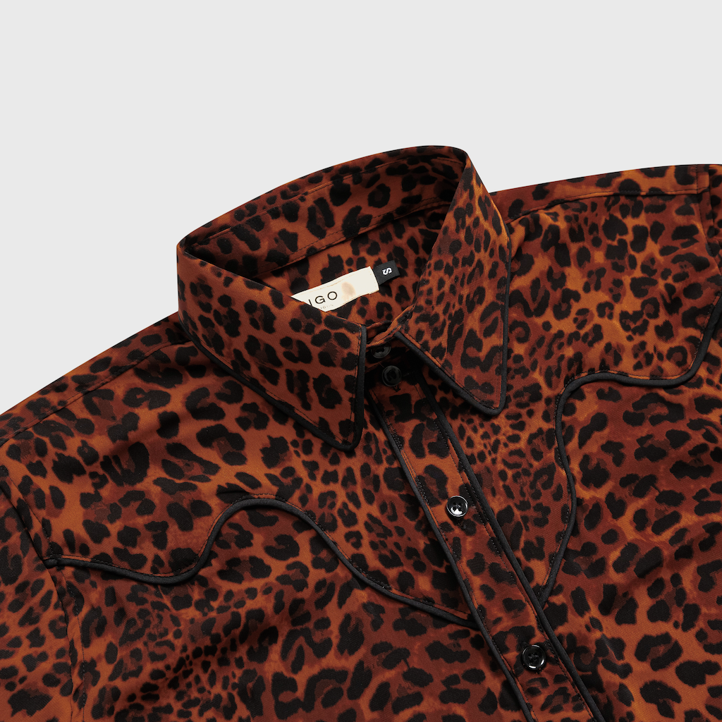 Western Shirt Leopard | Red – NGO