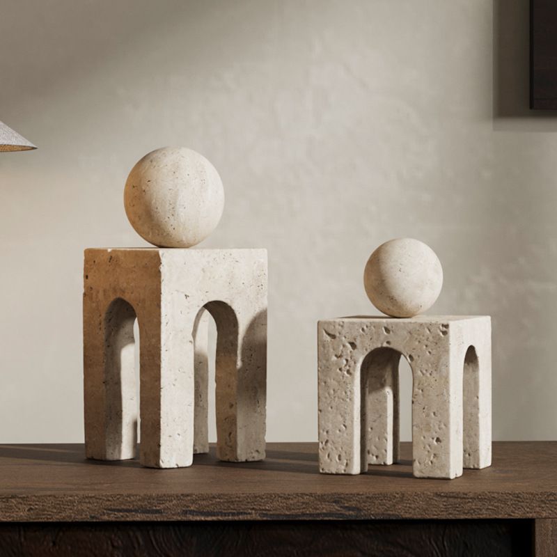 Moong Décor - Set tượng trang trí đá Travertine | ST238 – MoongDecor ...