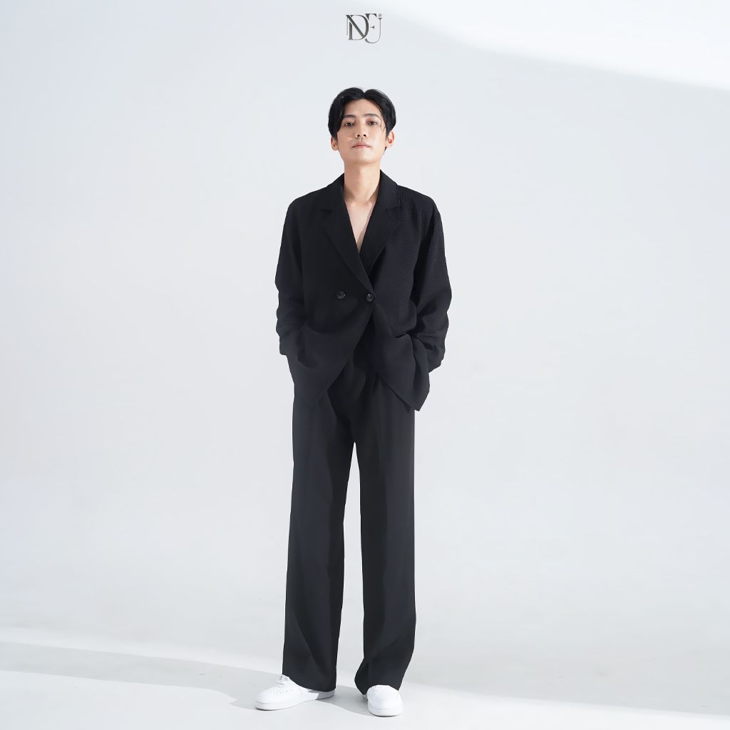 DUENDE Deviated Button Blazer – Duende