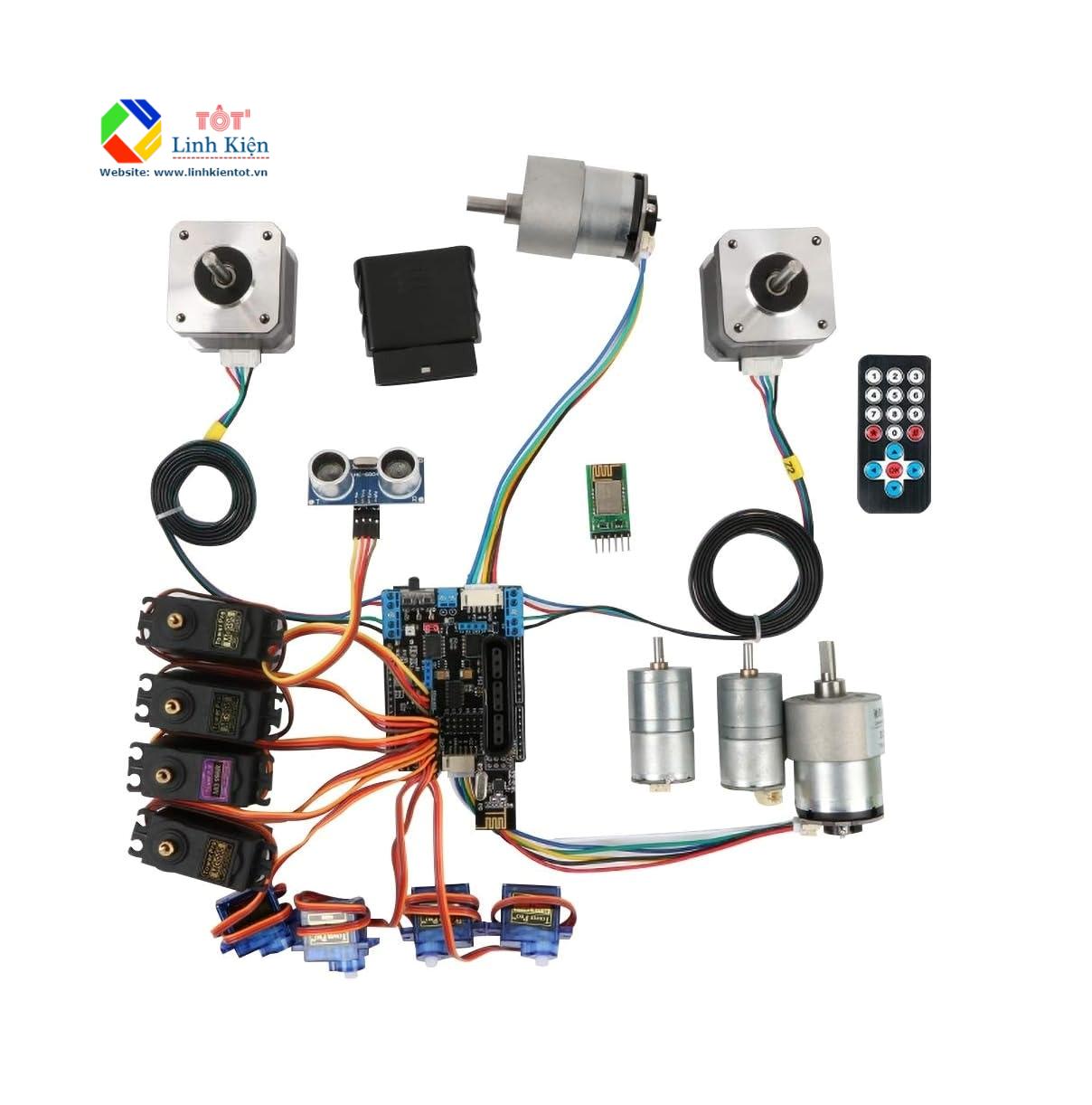 Mạch điều khiển đa năng Robot Motor Driver Shield Board Arduino - PS2,