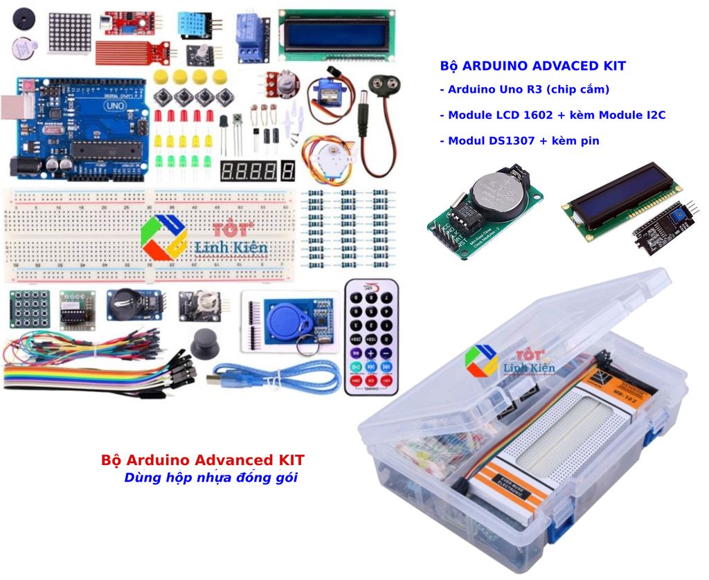 Bộ Arduino Advanced Kit