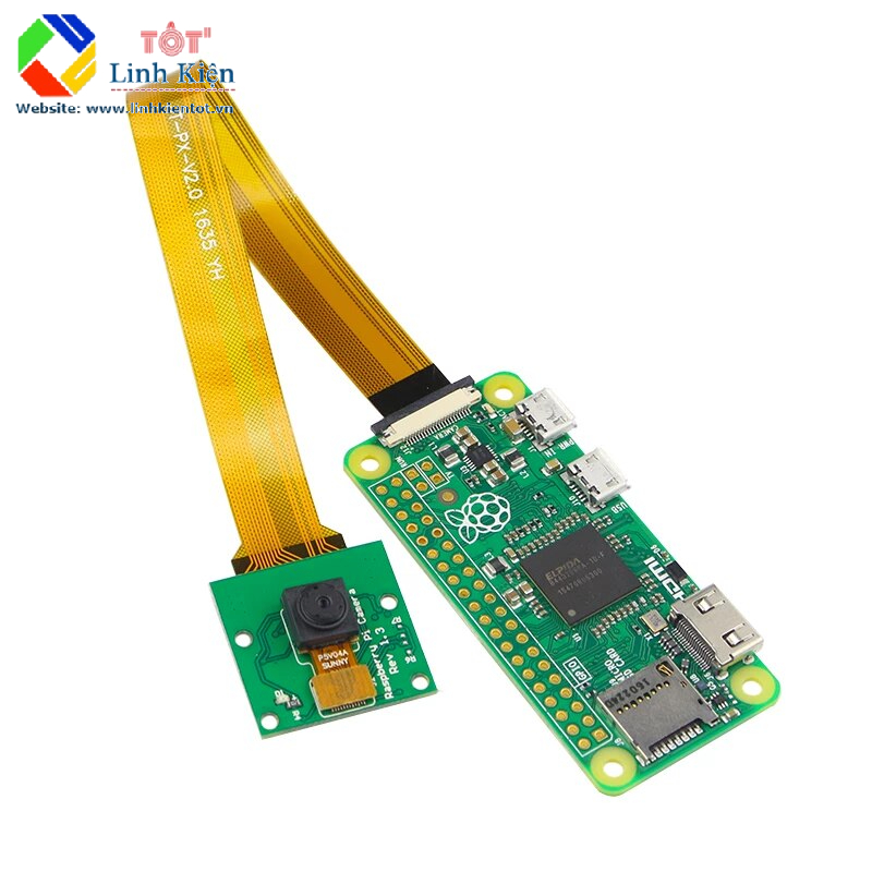 Camera Raspberry Pi Zero 5MP CSI 5MP 1080P 15 Cm - Camera Pi ZERO W/1.