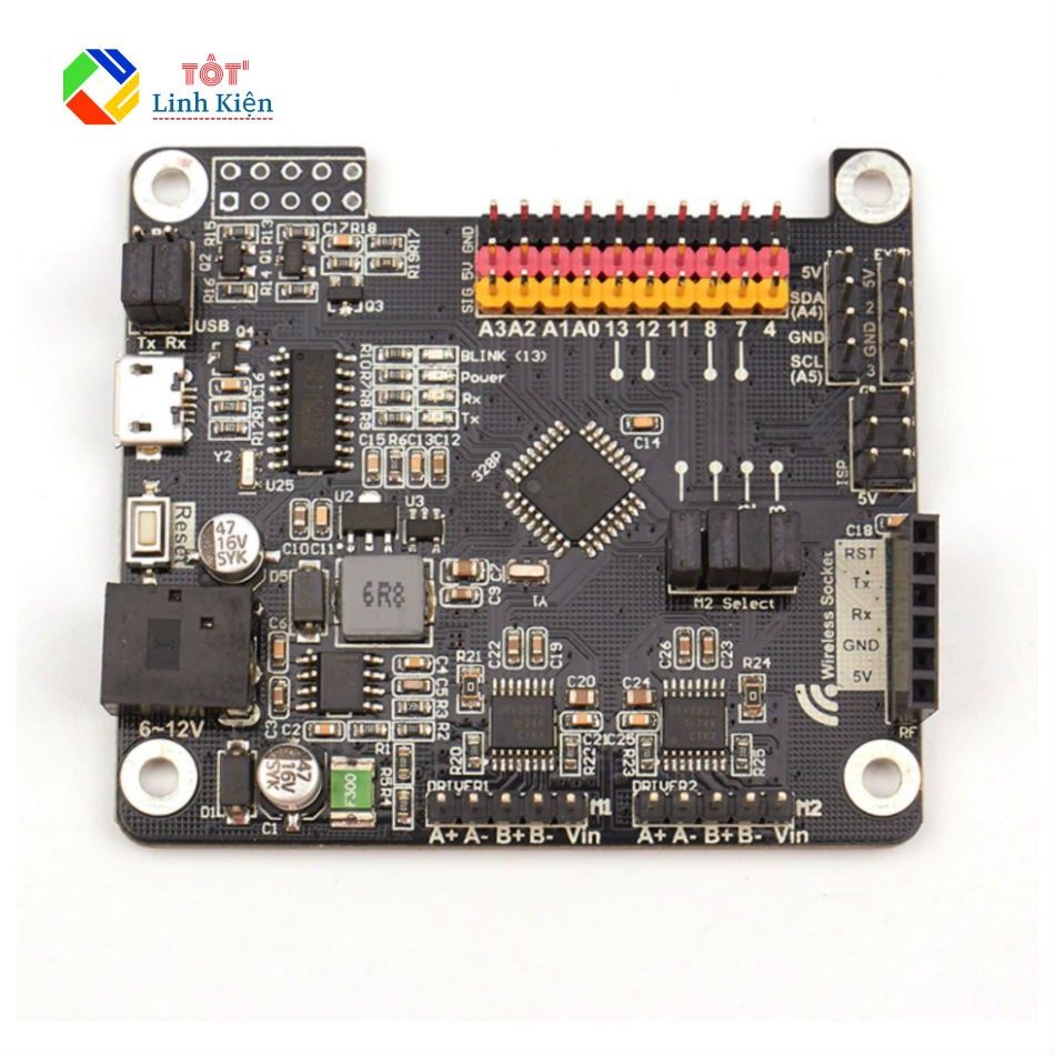 Board Rosbot KittenBot Scratch 3.0 - Giáo Dục STEM, Arduino, Raspberry