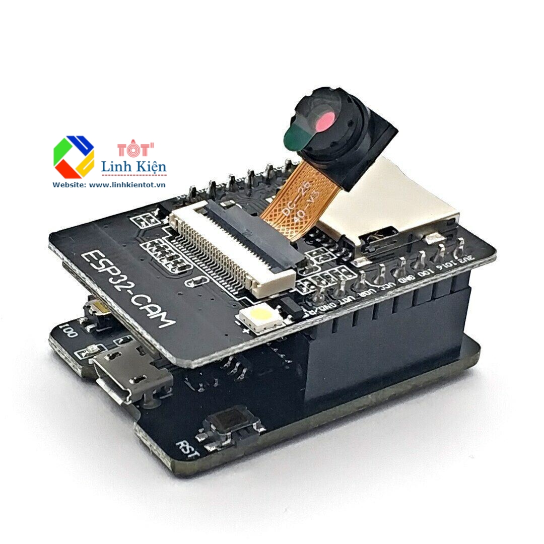 Module Tích Hợp Wifi Esp32 Cam Kèm Camera Ov2640 2mp Bluetooth 4 2