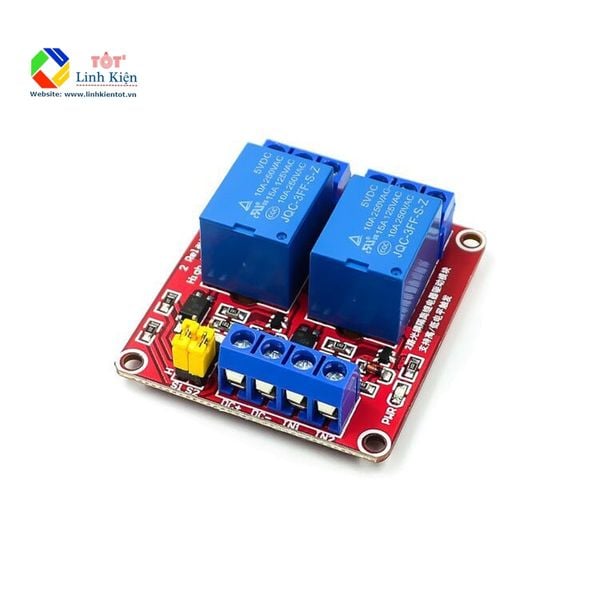 Module Relay 5V 1/ 2/ 4/ 8 kênh cách ly opto, tùy chọn mức kích High/L